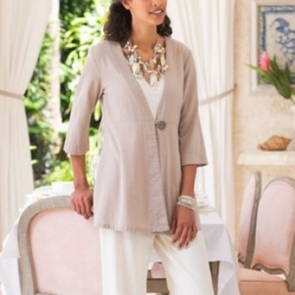 Soft Surroundings | Jackets & Coats | Nwt Soft Surroundings Topper ...